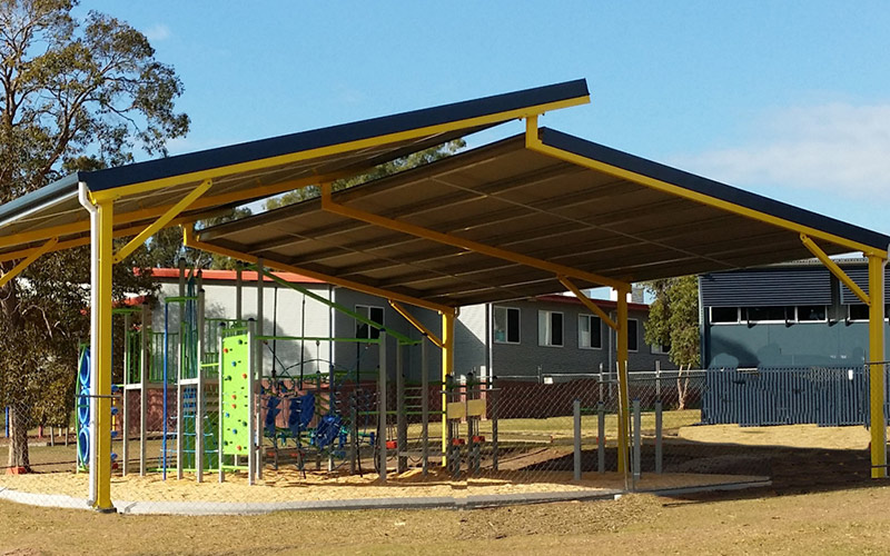 Shade Structures for Childcare & School playgrounds, eating areas, and ...